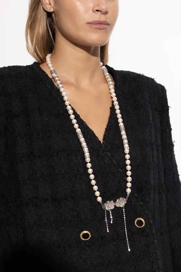 Alessandra Rich Pearl Necklace