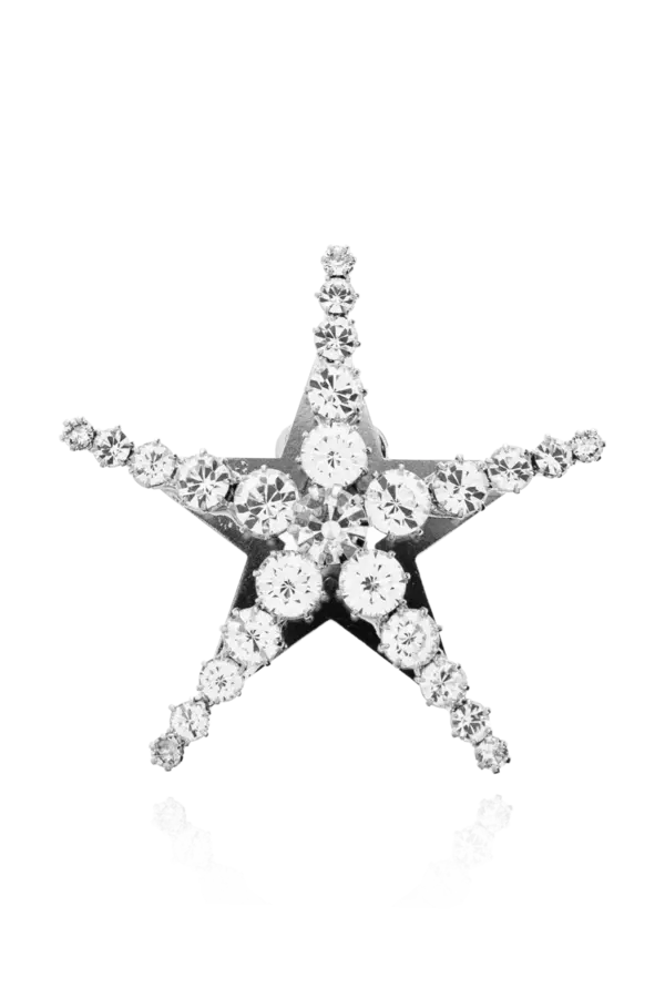Alessandra Rich Star-shaped Clip-on Earrings