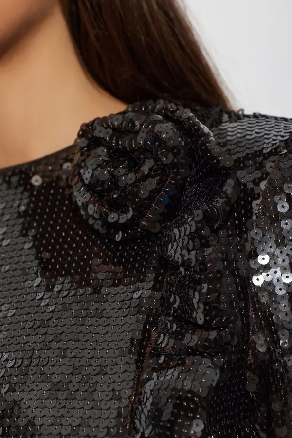 ROTATE BY BIRGER CHRISTENSEN Sequin Dress
