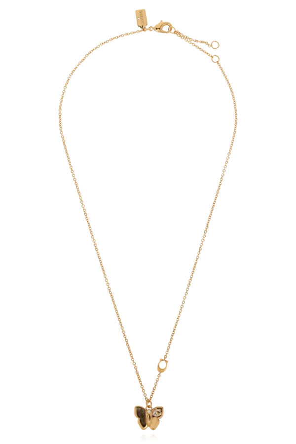 COACH Necklace With Butterfly-shaped Pendant