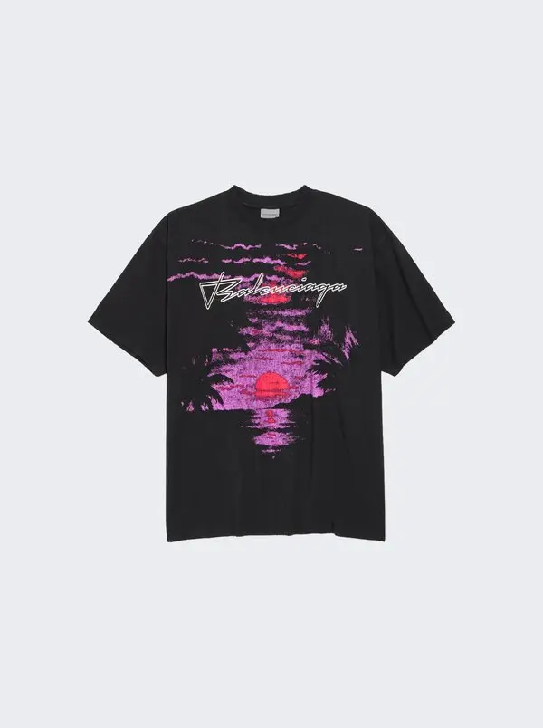 Balenciaga Dream Medium Fit T-shirt - Black