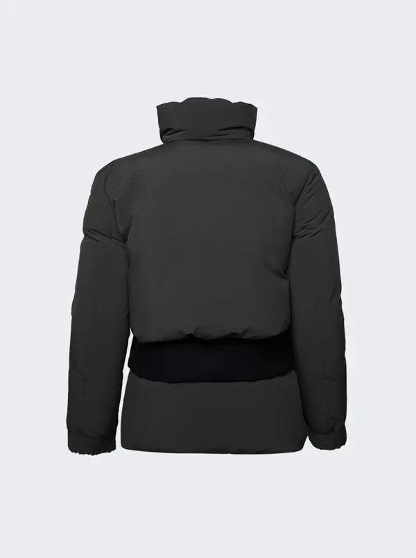 Sacai Layered Puffer Jacket And Navy