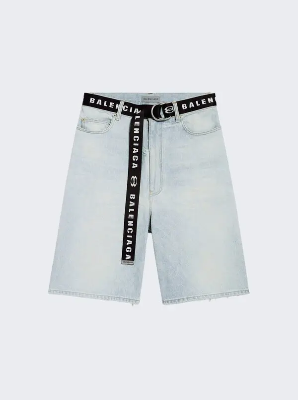 Balenciaga Belted Shorts Light