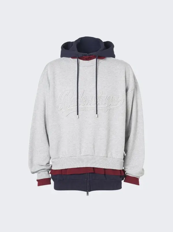 Balenciaga Layered Crewneck Heather