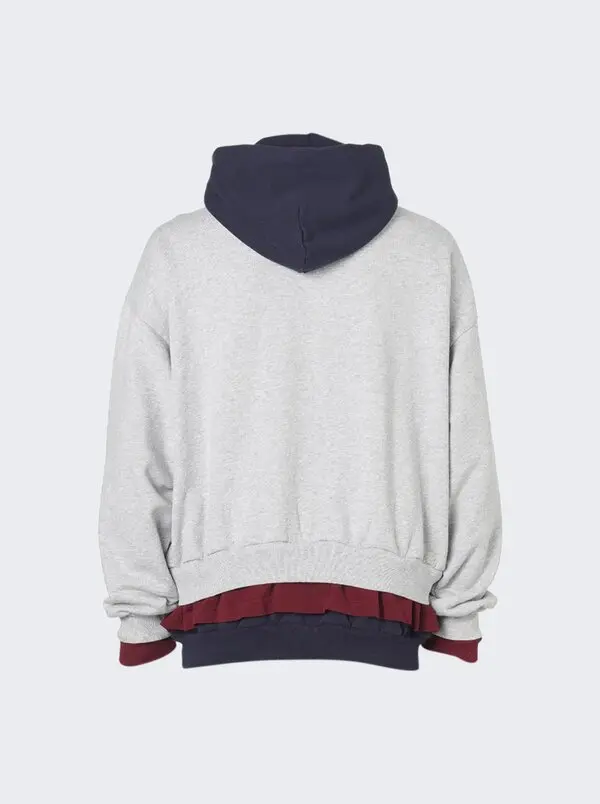 Balenciaga Layered Crewneck Heather