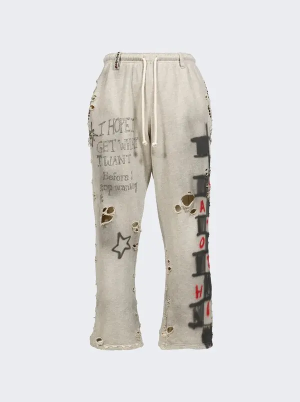 SATOSHI NAKAMOTO Get What I Want Sweatpant Heather