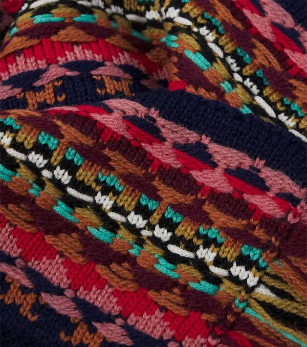 Dries Van Noten Wool Jacquard Scarf