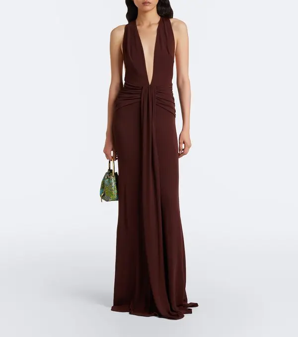 THE NEW ARRIVALS ILKYAZ OZEL Siwa" Gathered Gown