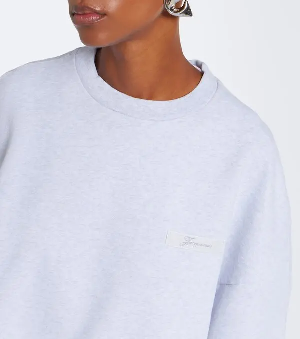 Jacquemus Ruban Cotton Jersey Sweatshirt