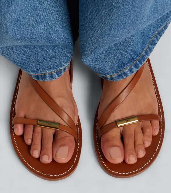 Chloé Matilda Leather Sandals