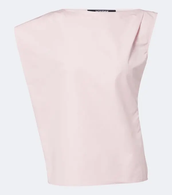 Jacquemus Haut Drap Cotton Top