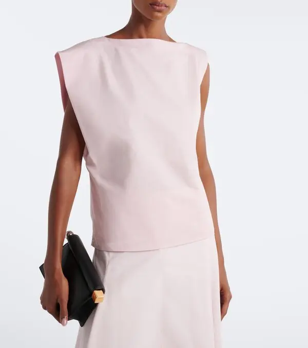 Jacquemus Haut Drap Cotton Top