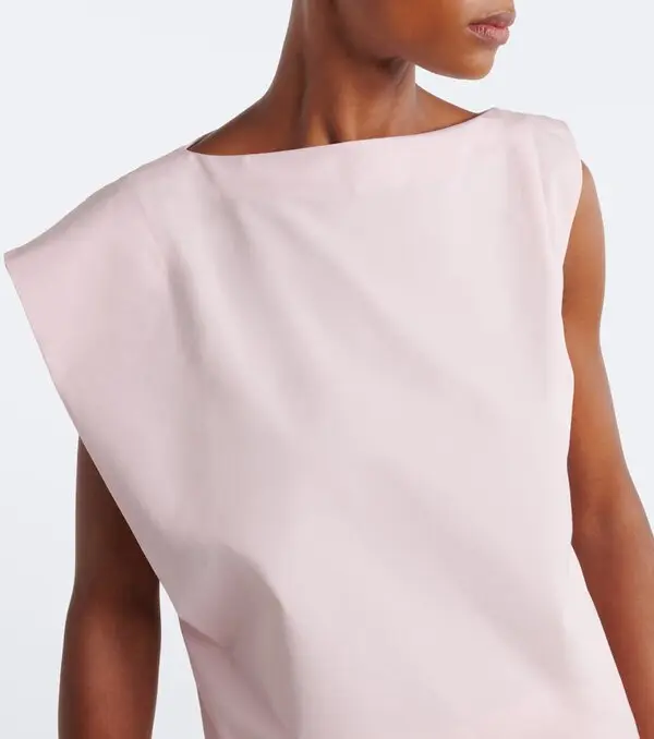 Jacquemus Haut Drap Cotton Top