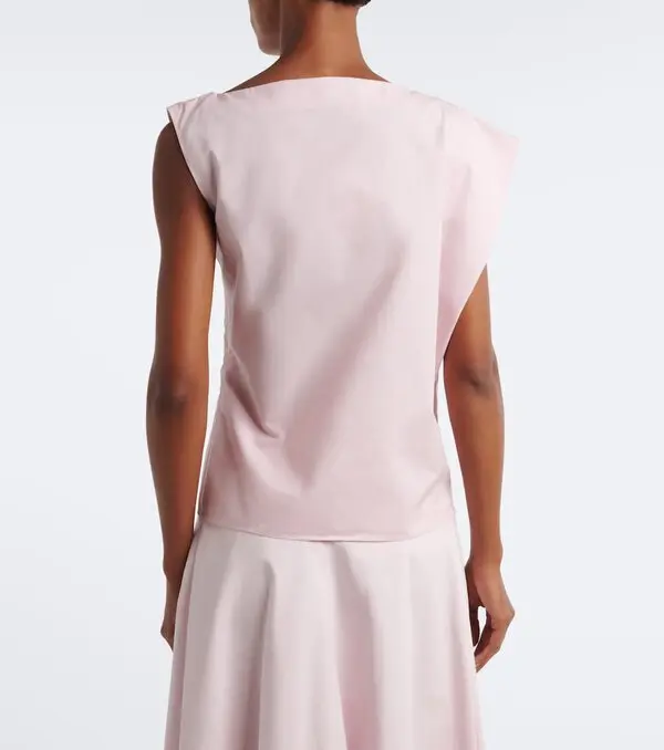 Jacquemus Haut Drap Cotton Top