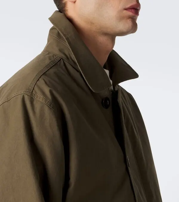 THE ROW Rafi Cotton Jacket - Brown