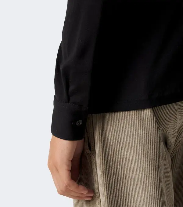 THE ROW Reyes Cotton Polo Shirt