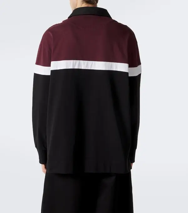 Simone Rocha Bow-detail Cotton Polo Shirt