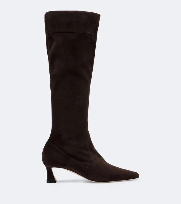 MALONE SOULIERS Riva Suede Knee-high Boots