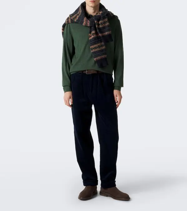 Polo Ralph Lauren Wool Polo Sweater - Green