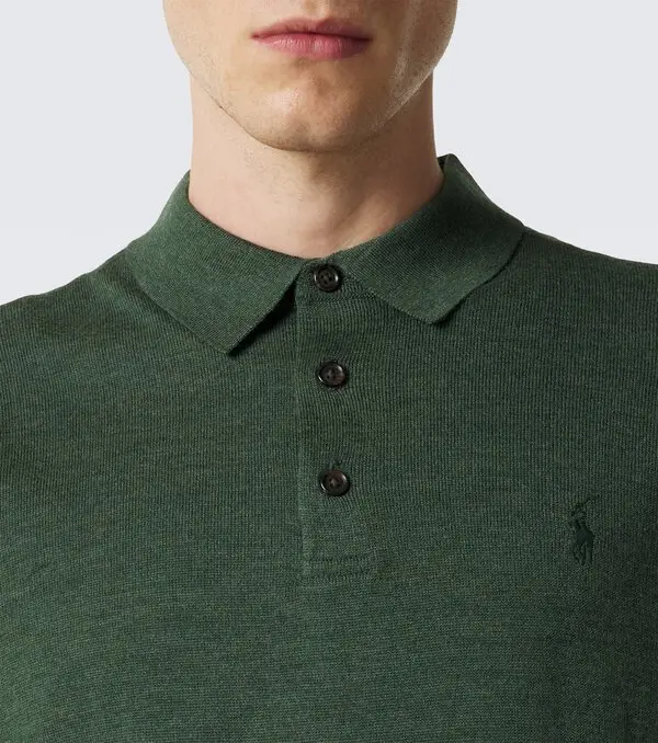 Polo Ralph Lauren Wool Polo Sweater - Green
