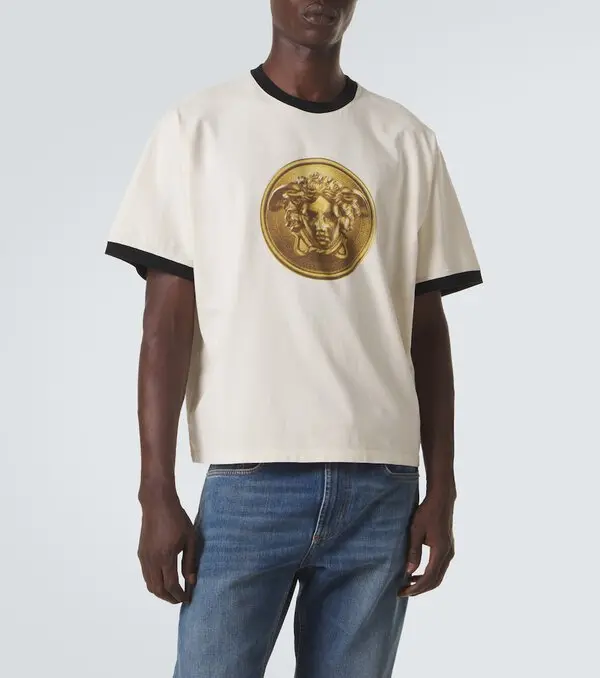 Versace Medusa Cotton Jersey T-shirt