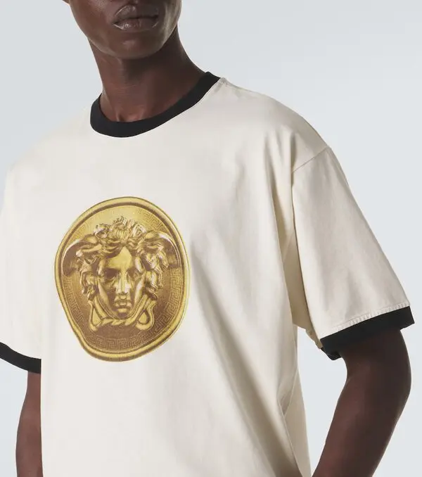 Versace Medusa Cotton Jersey T-shirt