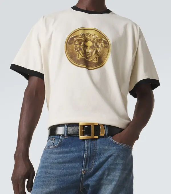 Versace Medusa Cotton Jersey T-shirt