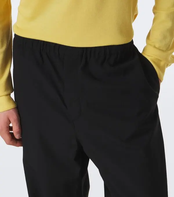 THE ROW Wool Twill Wide-leg Pants