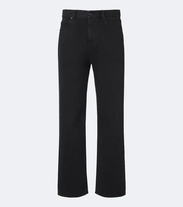 THE ROW Vanya Straight Jeans - Black