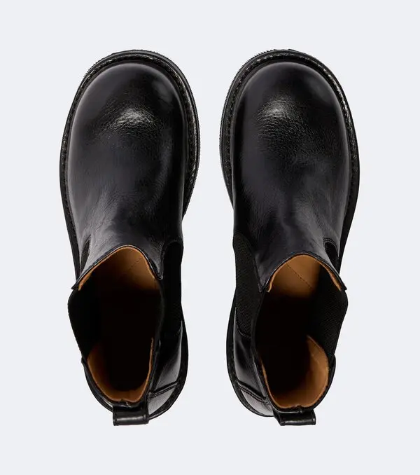Our Legacy Leather Chelsea Boots