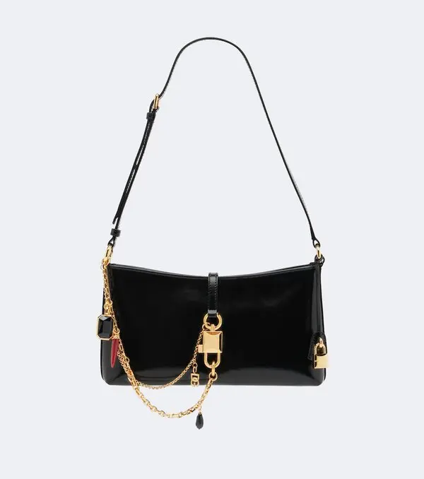 Dolce & Gabbana Small Leather Shoulder Bag - Black