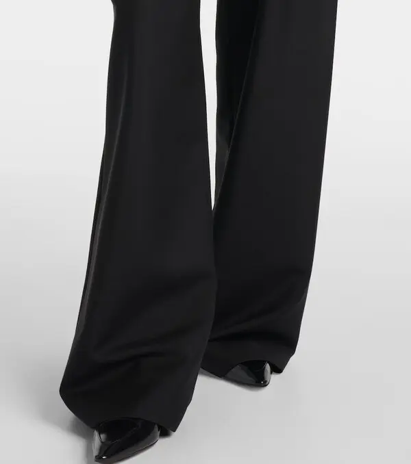 RÓHE Wool And Mohair Wide-leg Pants