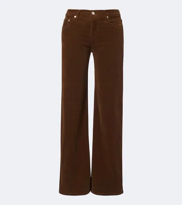 Citizens Of Humanity Cotton Corduroy Pants - Brown