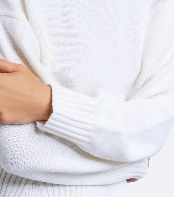 Jardin Des Orangers Wool And Cashmere Mockneck Sweater