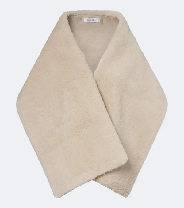 Max Mara Shearling Scarf