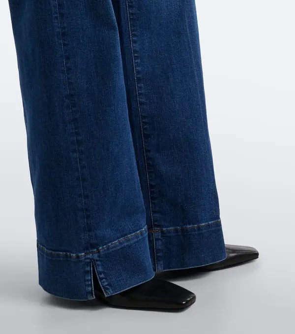 FRAME Slice Wide-leg Jeans