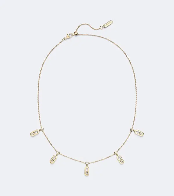 Messika Move Uno 18kt Choker With Diamonds - Gold