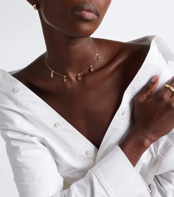Messika Move Uno 18kt Choker With Diamonds
