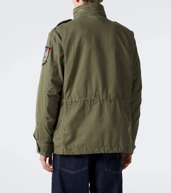 Polo Ralph Lauren Patch-appliqué Cotton Field Jacket