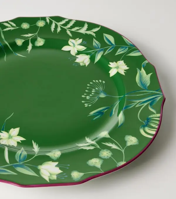 GINORI 1735 Florenza Duchessa Floral Porcelain Charger Plate