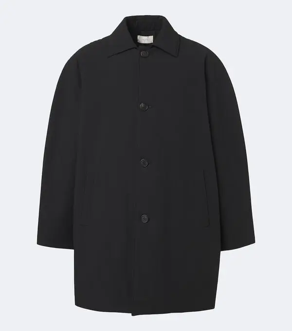 THE ROW Verna Cotton Poplin Car Coat