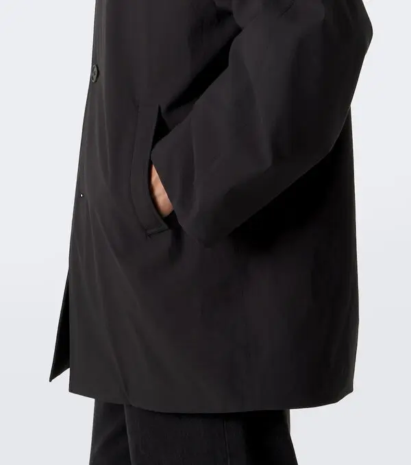 THE ROW Verna Cotton Poplin Car Coat