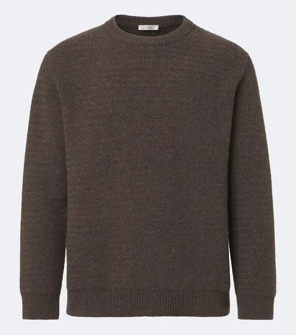 THE ROW Cashmere And Wool Crewneck Sweater