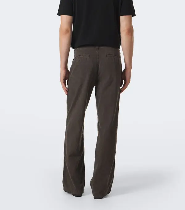 THE ROW Ramil Cotton Wide-leg Pants