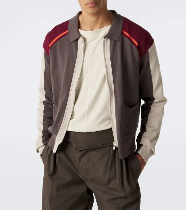 KIKO KOSTADINOV Munno Cotton Zip-up Cardigan - Multicoloured