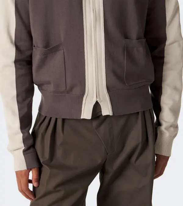 KIKO KOSTADINOV Munno Cotton Zip-up Cardigan - Multicoloured