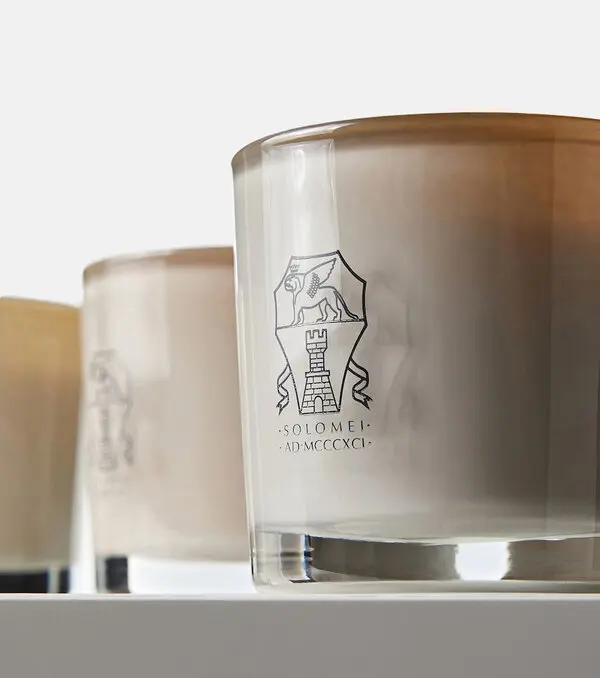 Brunello Cucinelli Set Of 6 Logo Candles