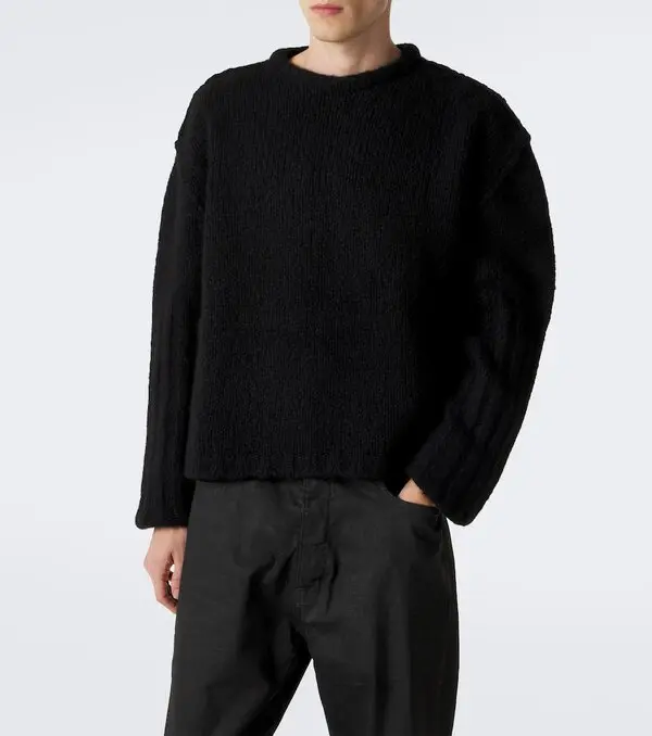 Rick Owens Cashmere And Silk Sweater