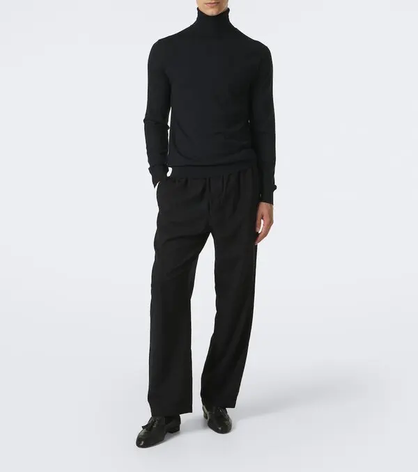 THE ROW Adlan Wool Turtleneck Sweater