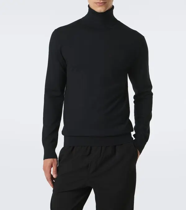 THE ROW Adlan Wool Turtleneck Sweater